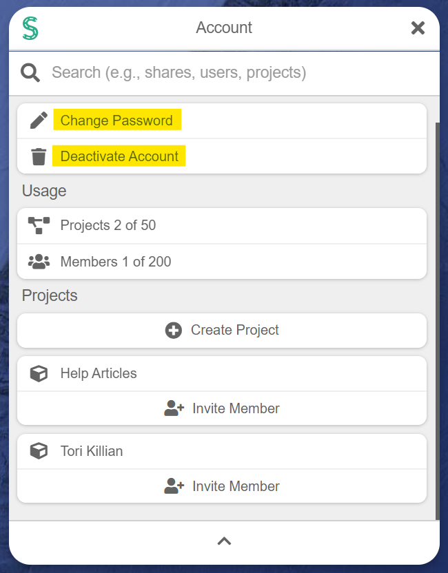 Account – Smart Site Plan | Docs