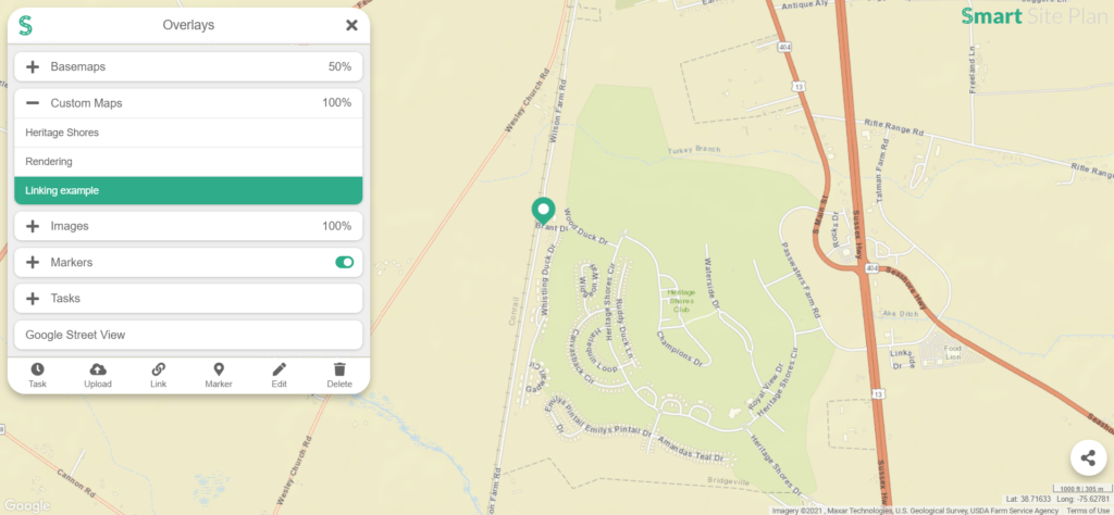 Map Tiles - Smart Site Plan | Docs