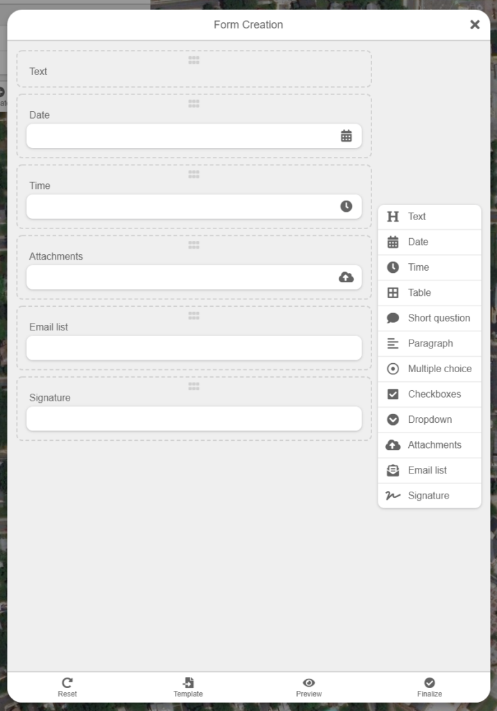Forms - Smart Site Plan | Docs