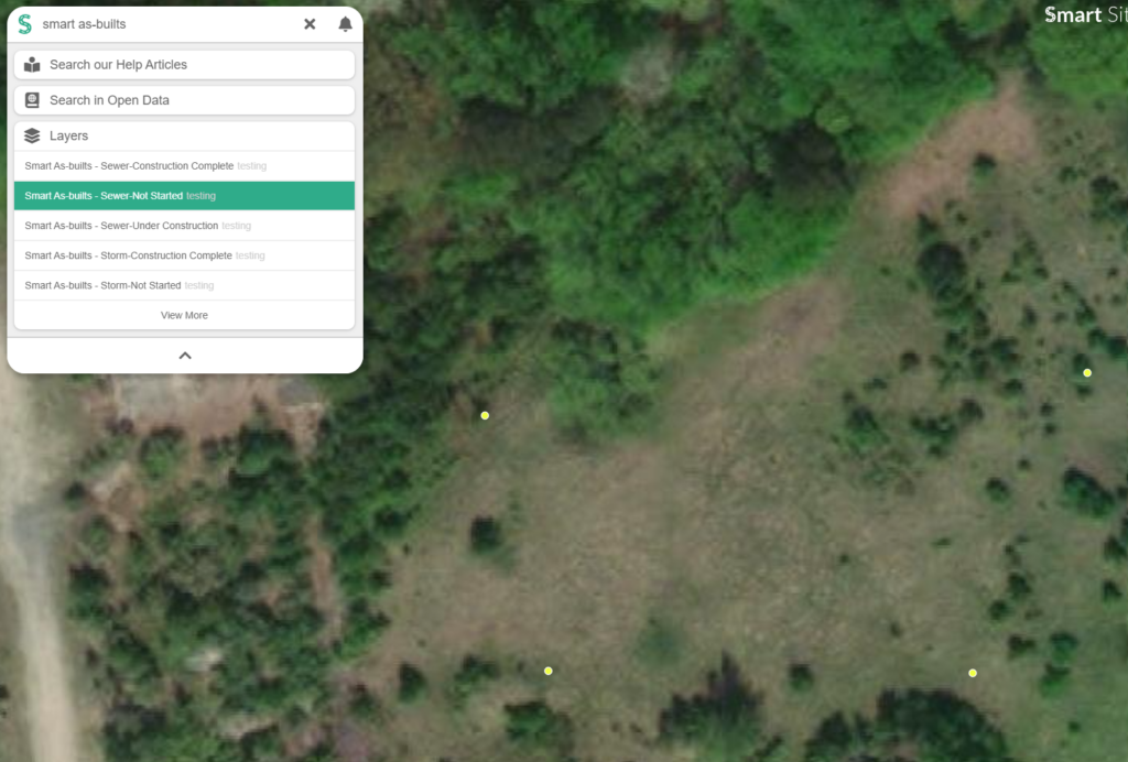 Search Bar - Smart Site Plan | Docs